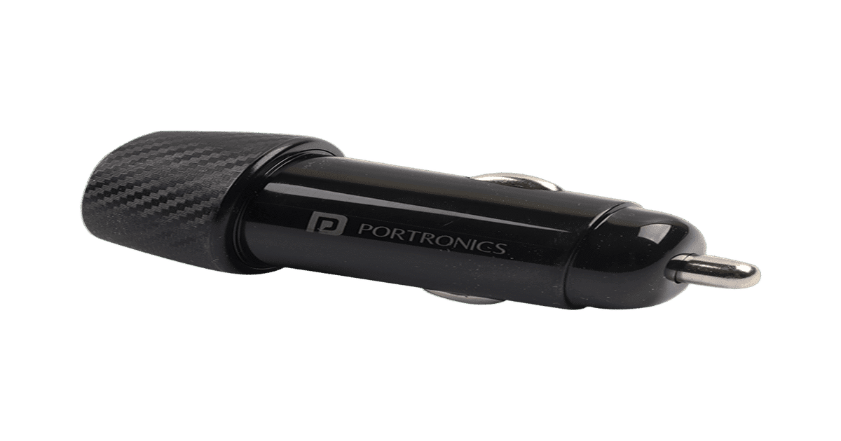 Buy Portronics Car Power 14 Car Charger with Dual PD Output - Fast ...