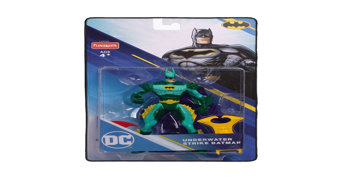 Buy Batman/Superman Action Figures Underwater Strike Batman Non Toxic ...