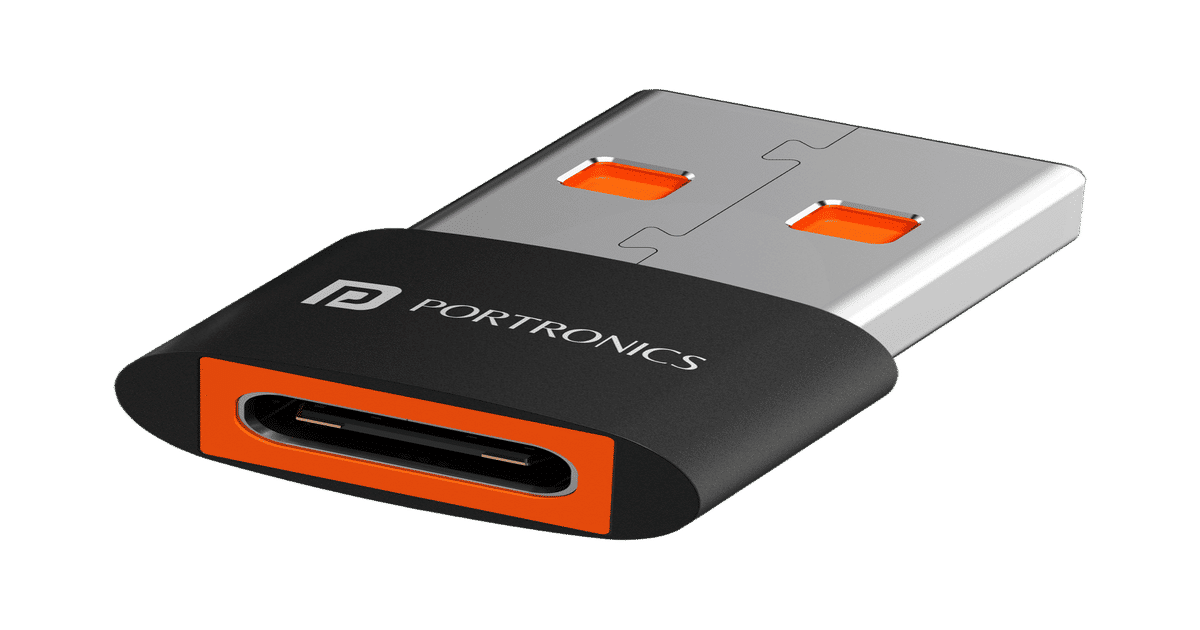 Buy Portronics Bridge X USB 3.0 Type-C Female to USB Male OTG Adapter ...