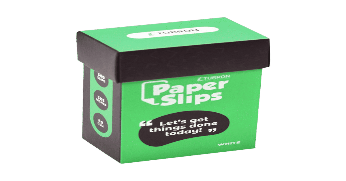 Buy Turron 500 Paper Slips - 3x5 inches - Single Side Ruled Online (1 ...