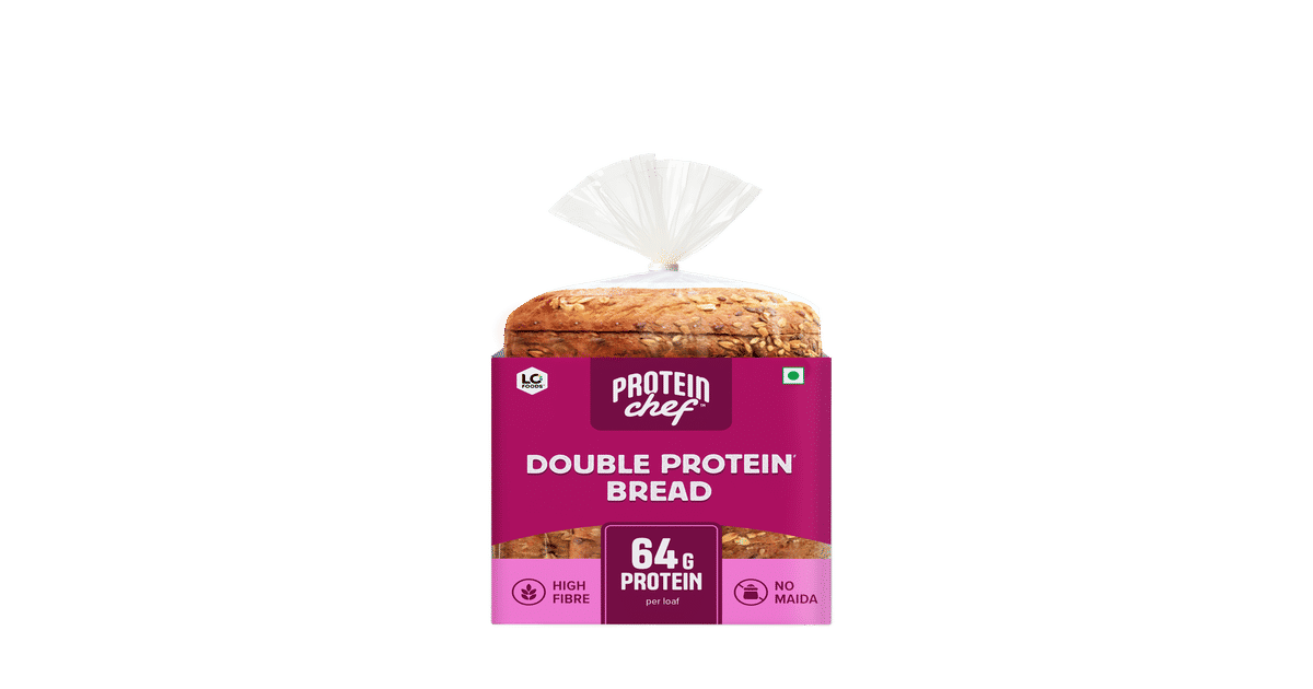 Buy Protein Chef Double Protein Bread (64g protein), Multigrain Bread ...
