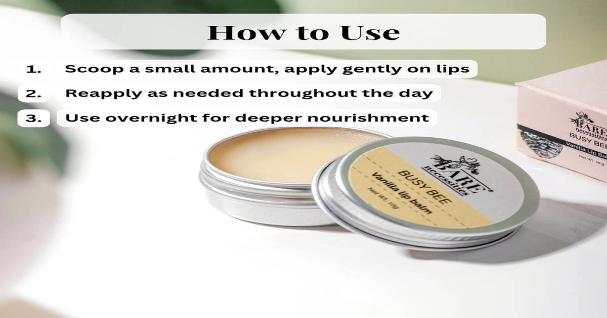 Buy Bare Necessities Busy Bee Vanilla Lip Balm Online () At Best Price