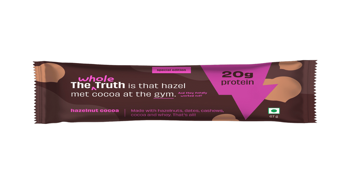 Buy The Whole Truth 20g Protein Bar Hazelnut Cocoa (Date Sweetened ...