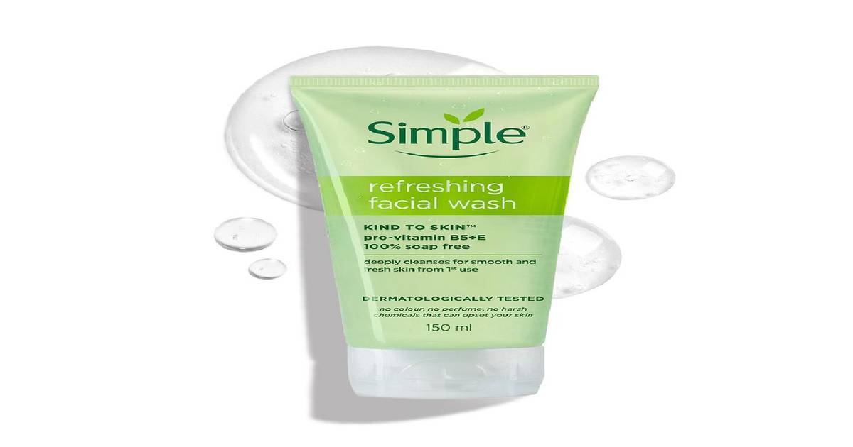 Buy Simple Kind To Skin Refreshing Facial Wash Online (150 ml) At Best ...