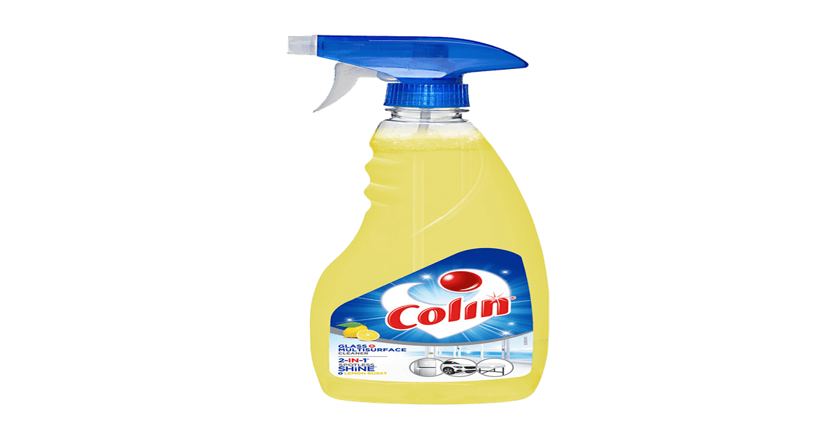 Buy Colin Glass & Surface Cleaner Liquid Spray, Lemon Burst Online (500 ...