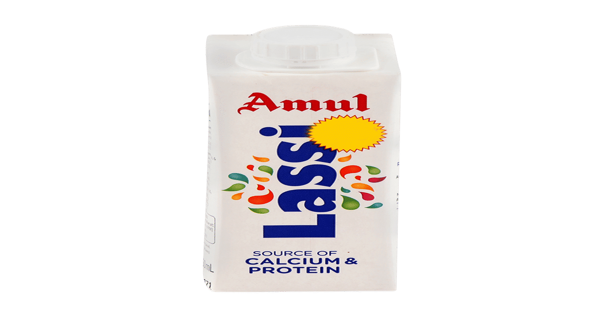 Buy Amul Rose Flavoured Lassi Online (250 ml x 2) At Best Price