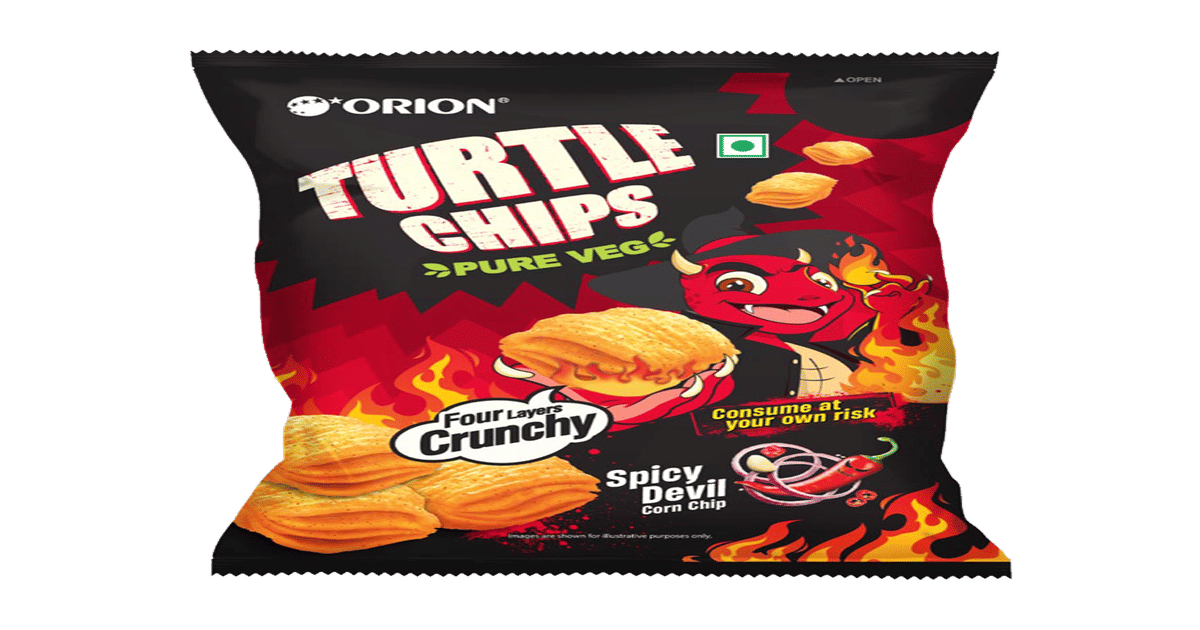 Buy Orion Turtle Chips - Spicy Devil Corn Chip Online () At Best Price