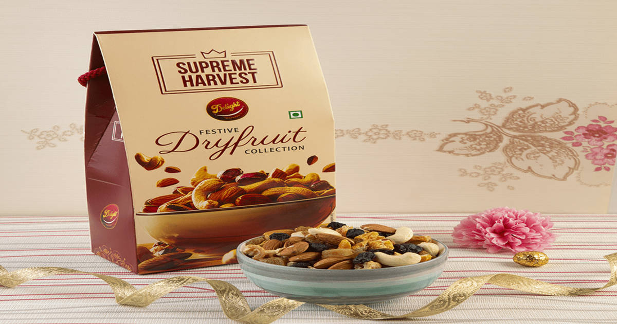 Buy Supreme Harvest Mixed Dry Fruit Delight Gift Pack Online (250 g x 5 ...