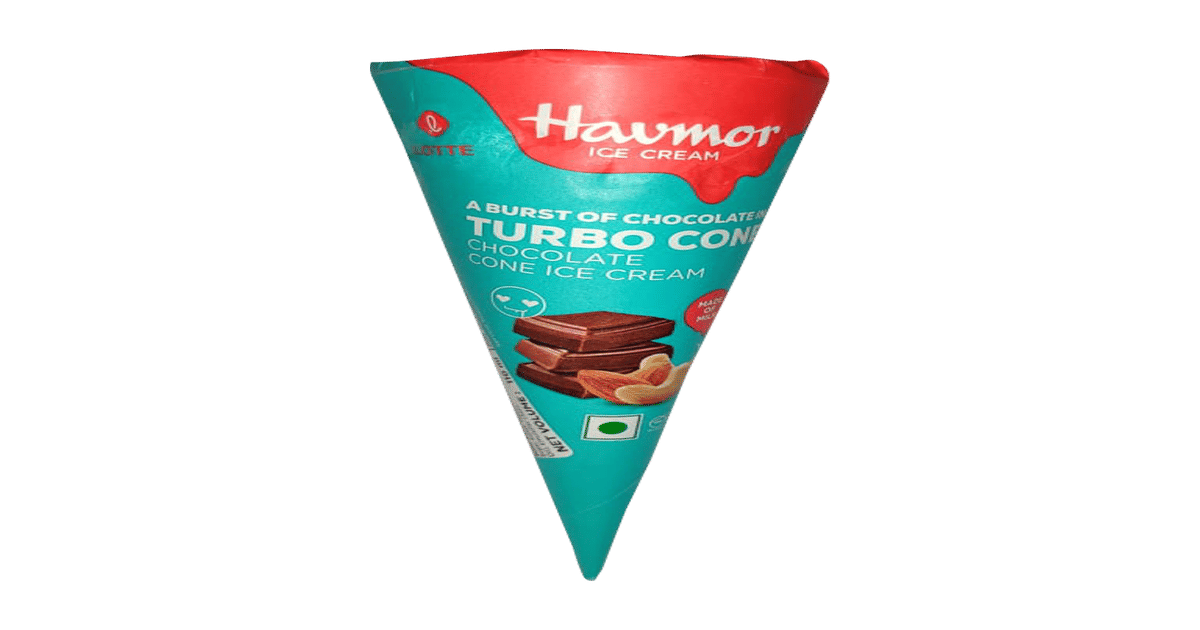 Buy Havmor Chocolate Turbo Cone Ice Cream Online (110 ml x 6) At Best Price
