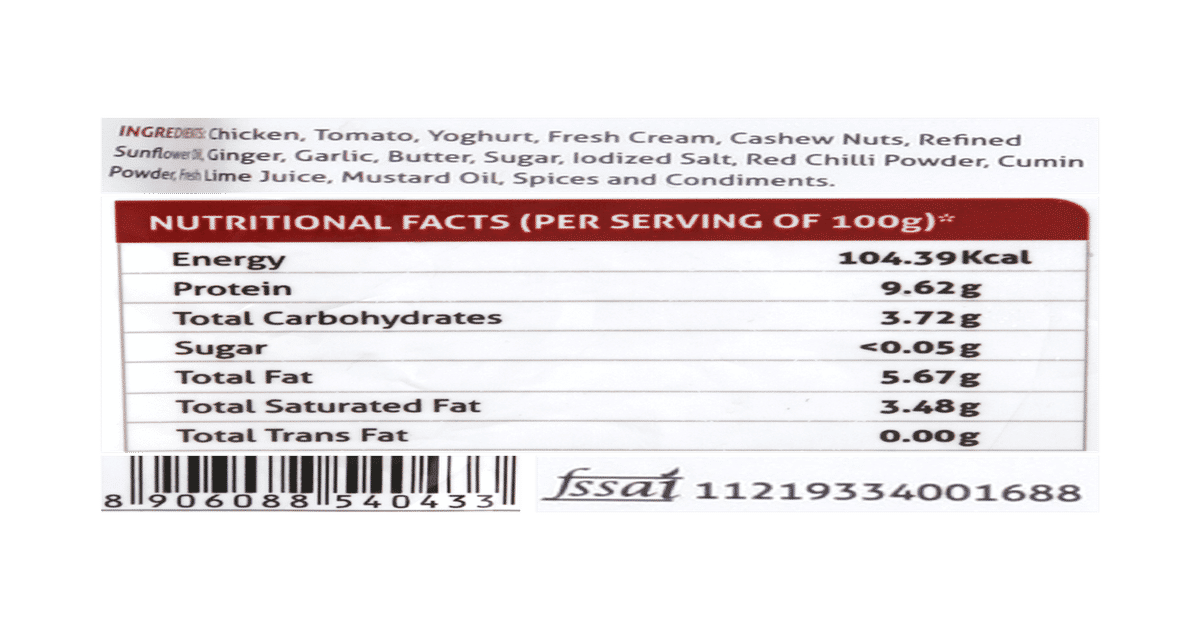 Buy Nandus Butter Chicken Online () At Best Price