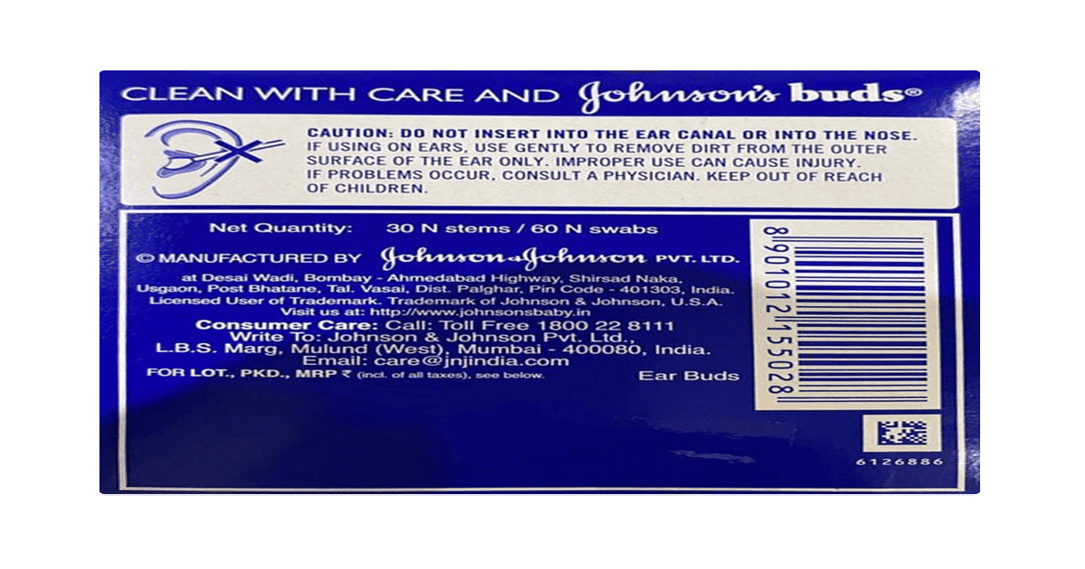 Buy Johnson & Johnson Ear Buds Online () At Best Price