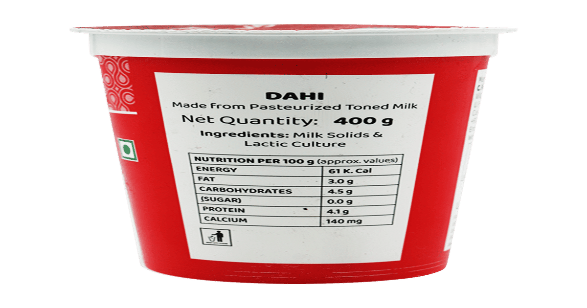 Buy Gyan Plain Dahi Cup Online () At Best Price