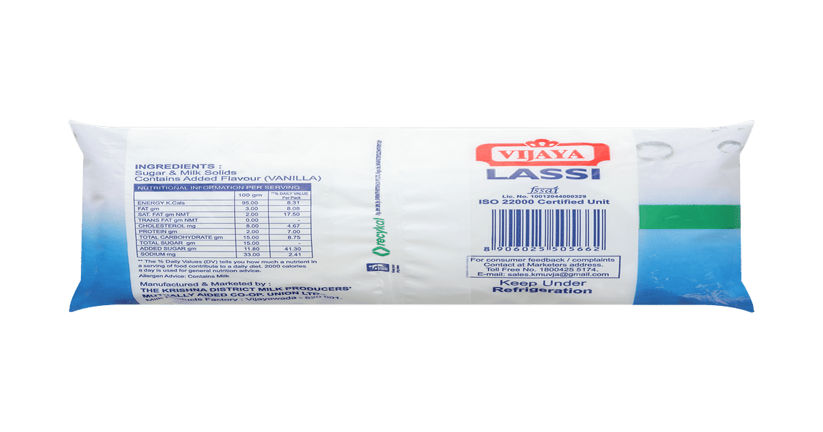 Buy Vijaya Lassi Pouch Online () At Best Price