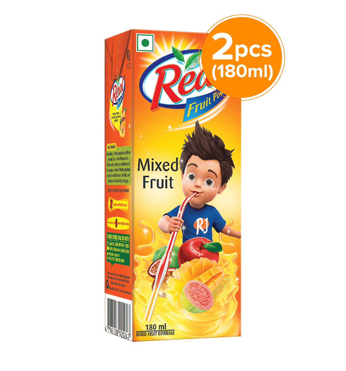 Buy Real Real Fruit Power Mixed Fruit Juice 180 ml Online At Rs. 40 ...