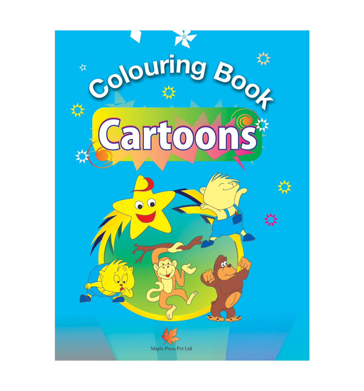 Buy Maple Press Maple Press Colouring Book Cartoons Soft Cover 1 Piece ...