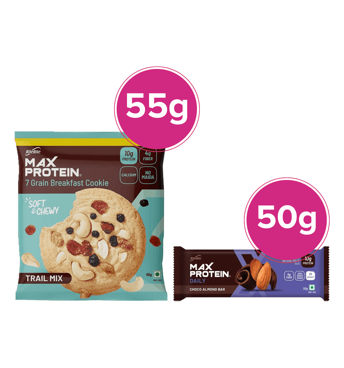 Buy Ritebite Max Protein Ritebite Max Protein Daily Choco Almond Bar ...