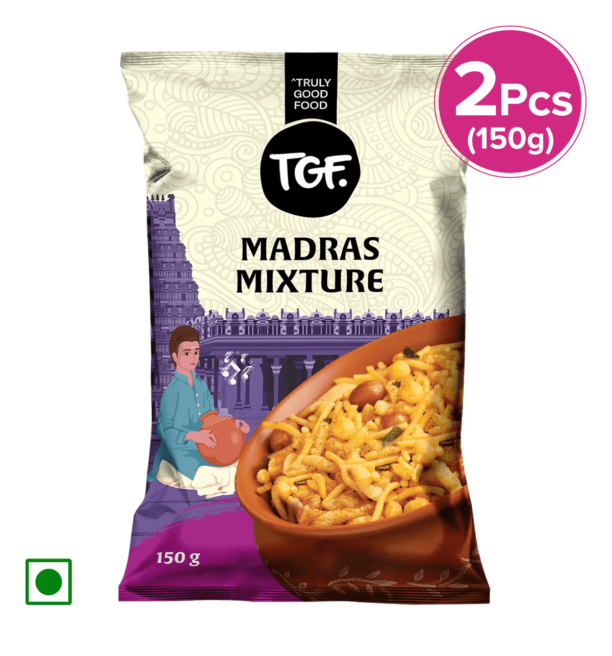 Buy TGF TGF Madras Mixture 2 pieces Online At Rs. 140 | Instant Delivery