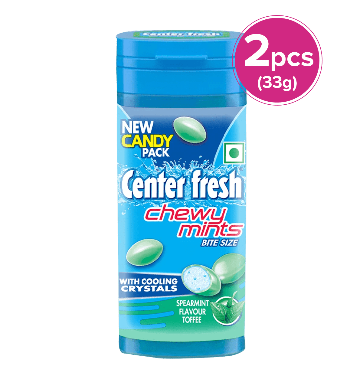 Buy Center Fresh Center Fresh Chewy Mints Spearmint Mint with Cooling ...