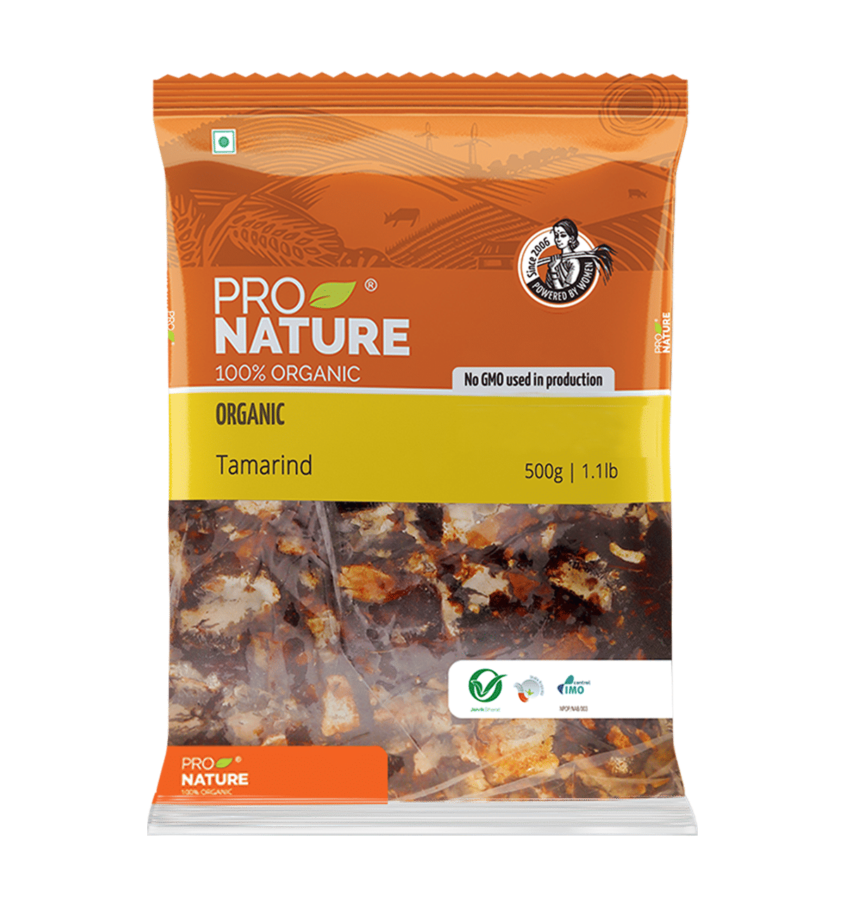 Buy Pro Nature Organic Pro Nature Organic Tamarind Whole 500 g Online ...
