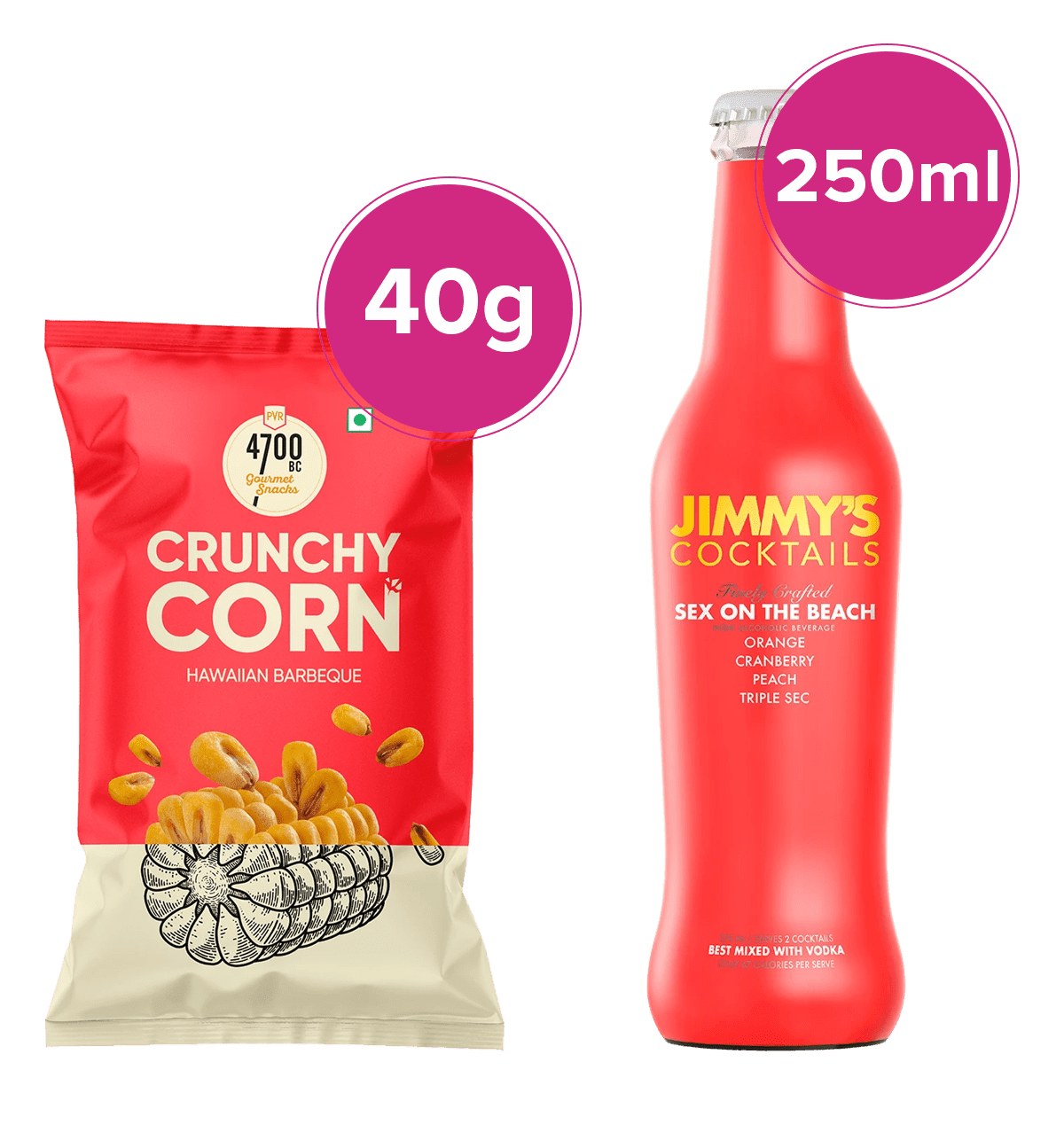 Buy 4700BC 4700BC Crunchy Corn Hawaiian Barbeque & Jimmy's Cocktails ...