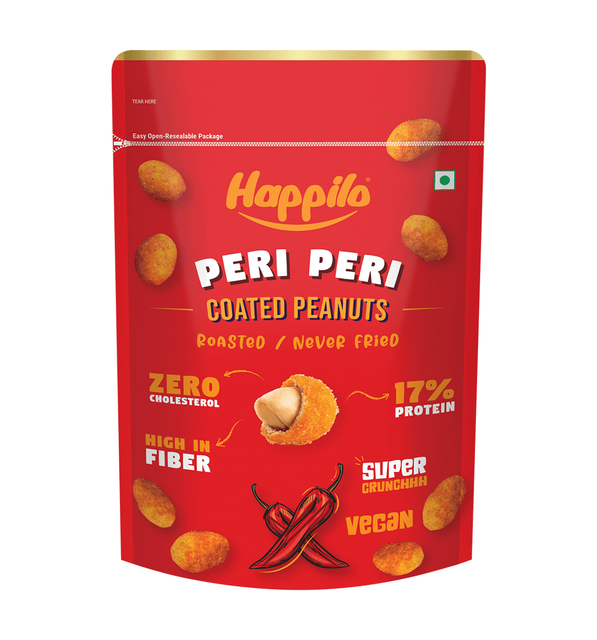 Buy Happilo Happilo Peri Peri Peanut 150 g Online At Rs. 99 | Instant ...