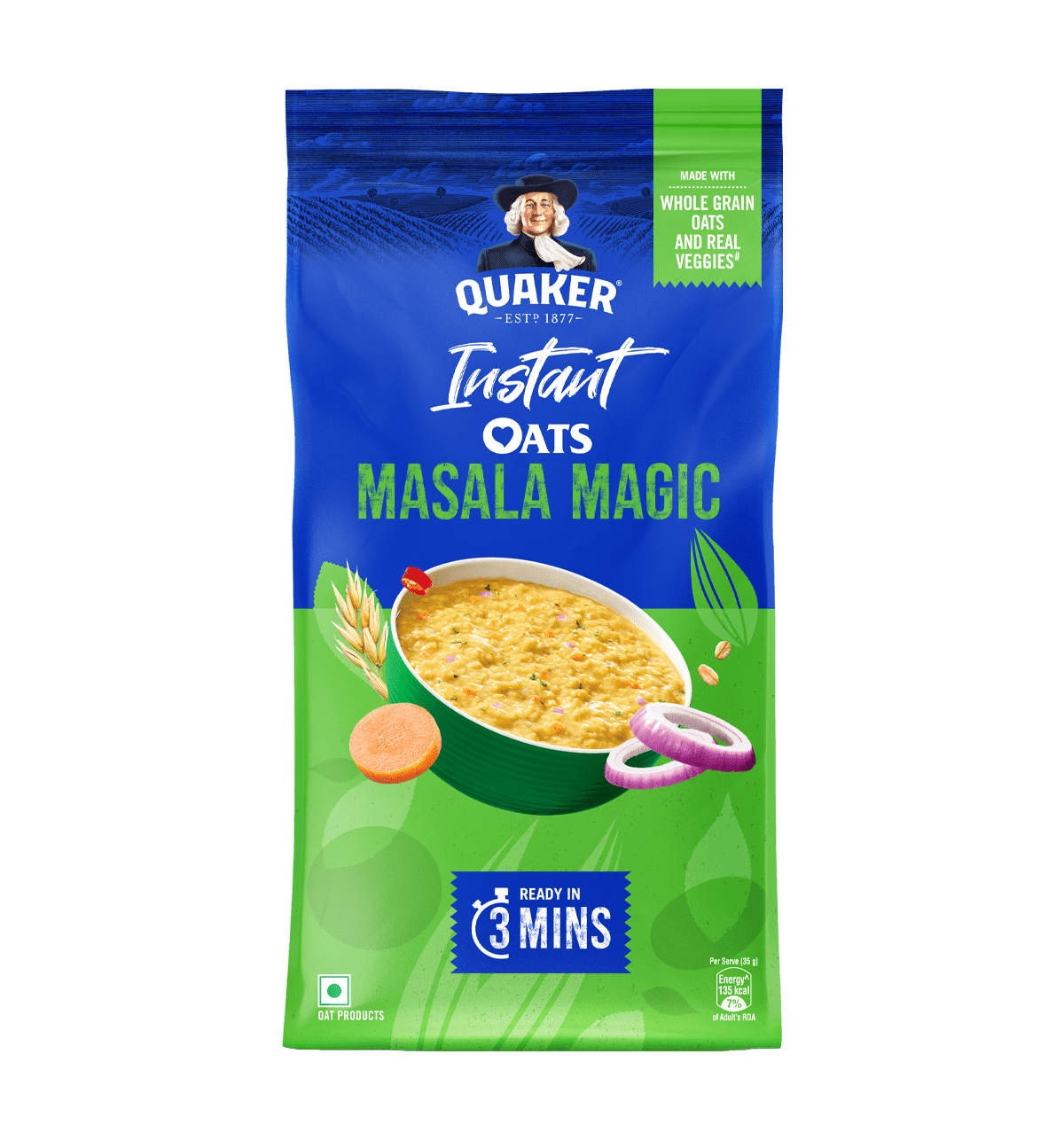 Buy Quaker Quaker Instant Oats Masala Magic 400 g Online At Rs. 189 ...