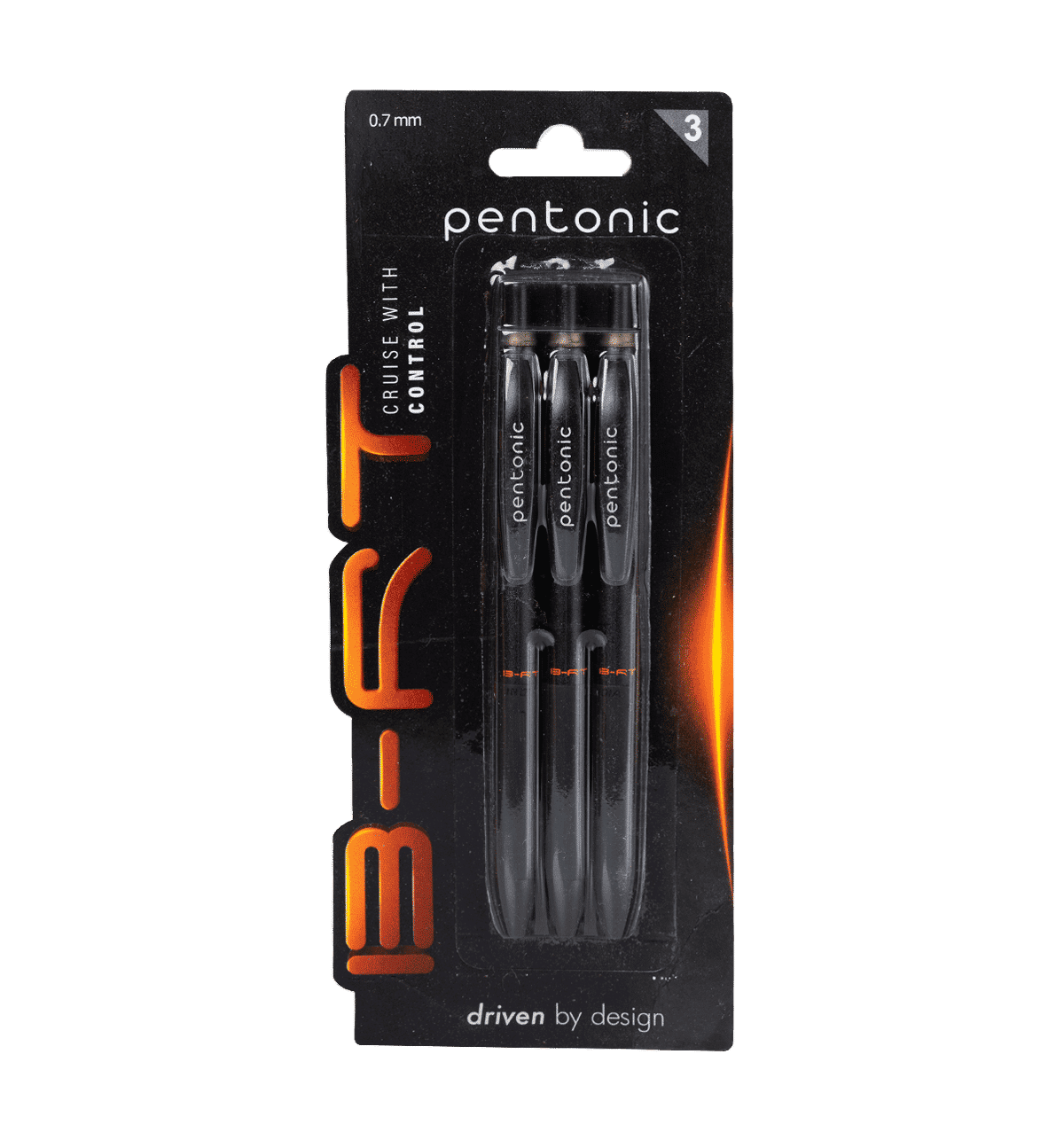 Buy Pentonic Pentonic B-Rt Black Ink Ball Pen 1 pack Online At Rs. 60 ...