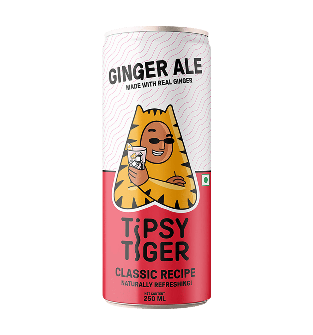 Buy Tipsy Tiger Tipsy Tiger Ginger Ale 250 ml Online At Rs. 89 | Instant Delivery
