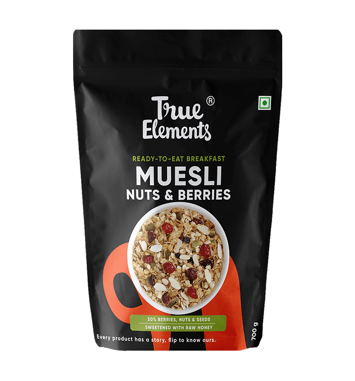 Buy True Elements True Elements Crunchy Nuts & Berries Muesli With ...