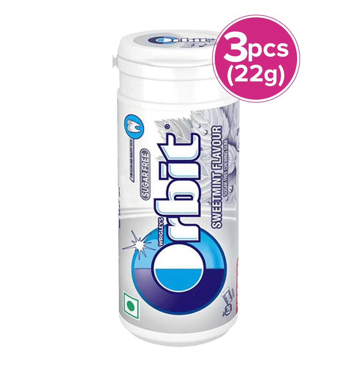 Buy Orbit Orbit Sweetmint Sugarfree Chewing Gum Tube 3 pieces Online At ...