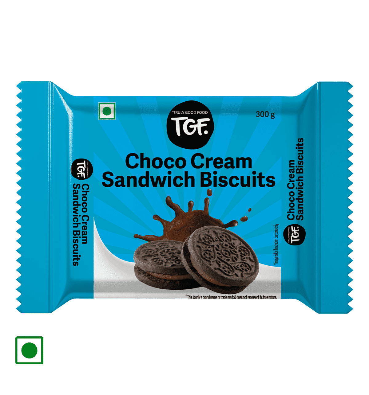 Buy TGF TGF Chocolate Cream Biscuit 300 g Online At Rs. 105 | Instant ...