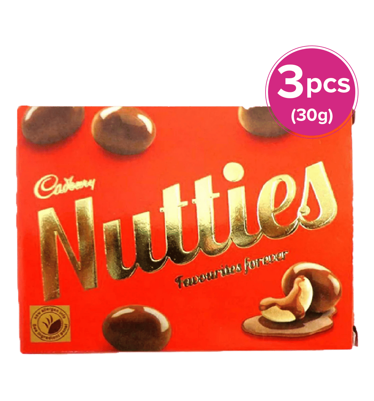 Buy Cadbury Cadbury Nutties Chocolate 3 pieces Online At Rs. 135 ...