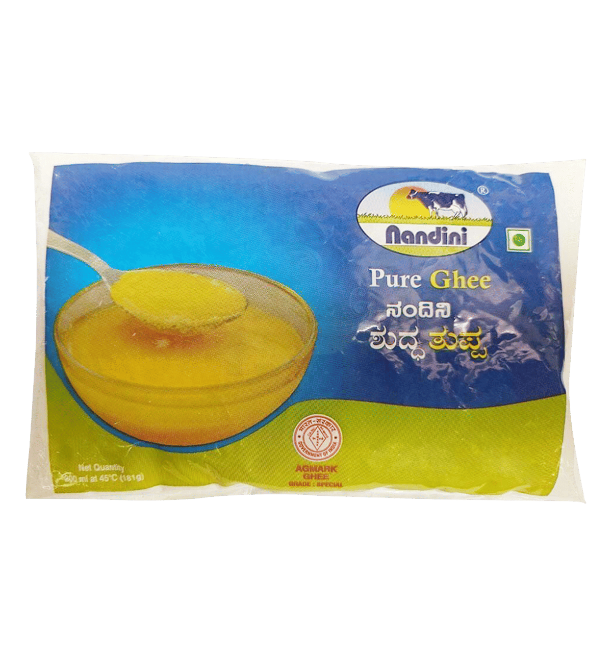 Buy Nandini Nandini Pure Cow Ghee Pouch 200 ml Online At Rs. 141 ...