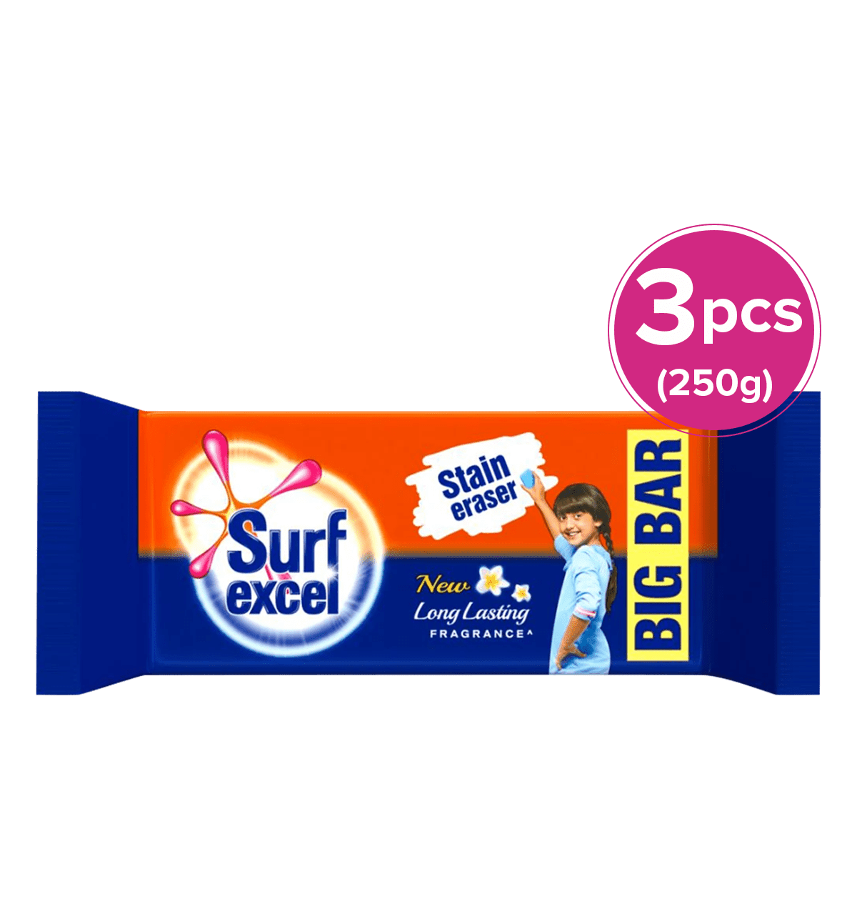 Buy Surf Excel Surf Excel Detergent Bar 3 pieces Online At Rs. 105 ...