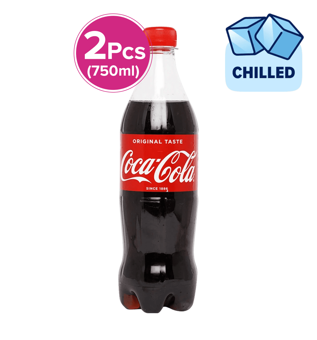 Buy Coca-Cola Coca-Cola Soft Drink Bottle 2 pieces Online At Rs. 90 ...