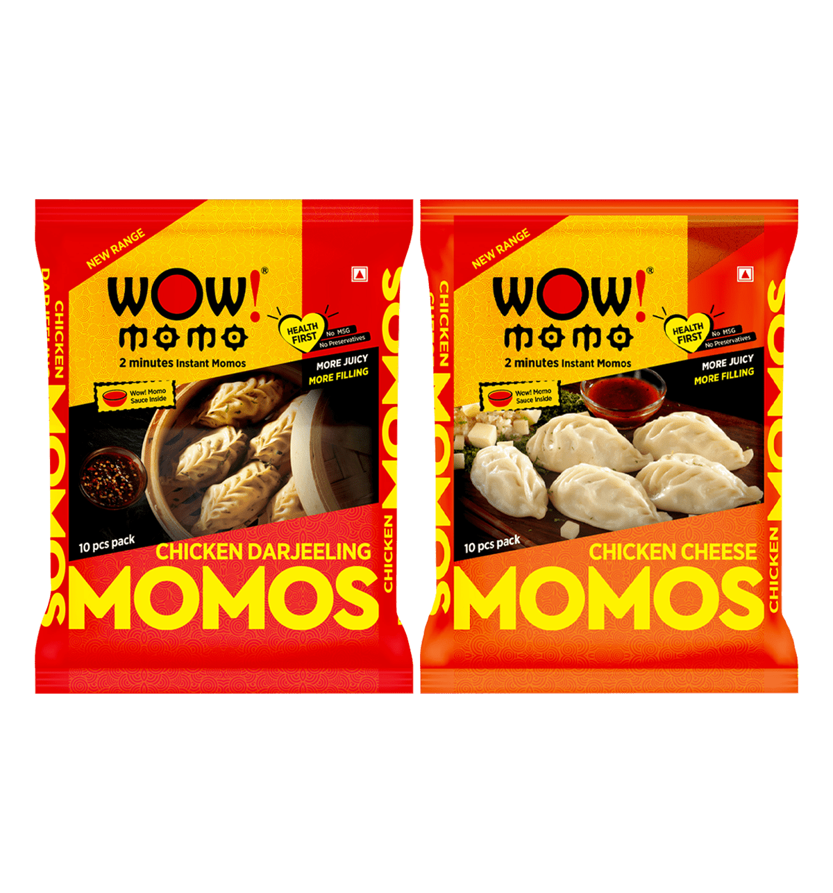 Buy Wow! Momo Wow! Chicken Cheese Momos & Wow! Chicken Darjeeling Momos ...