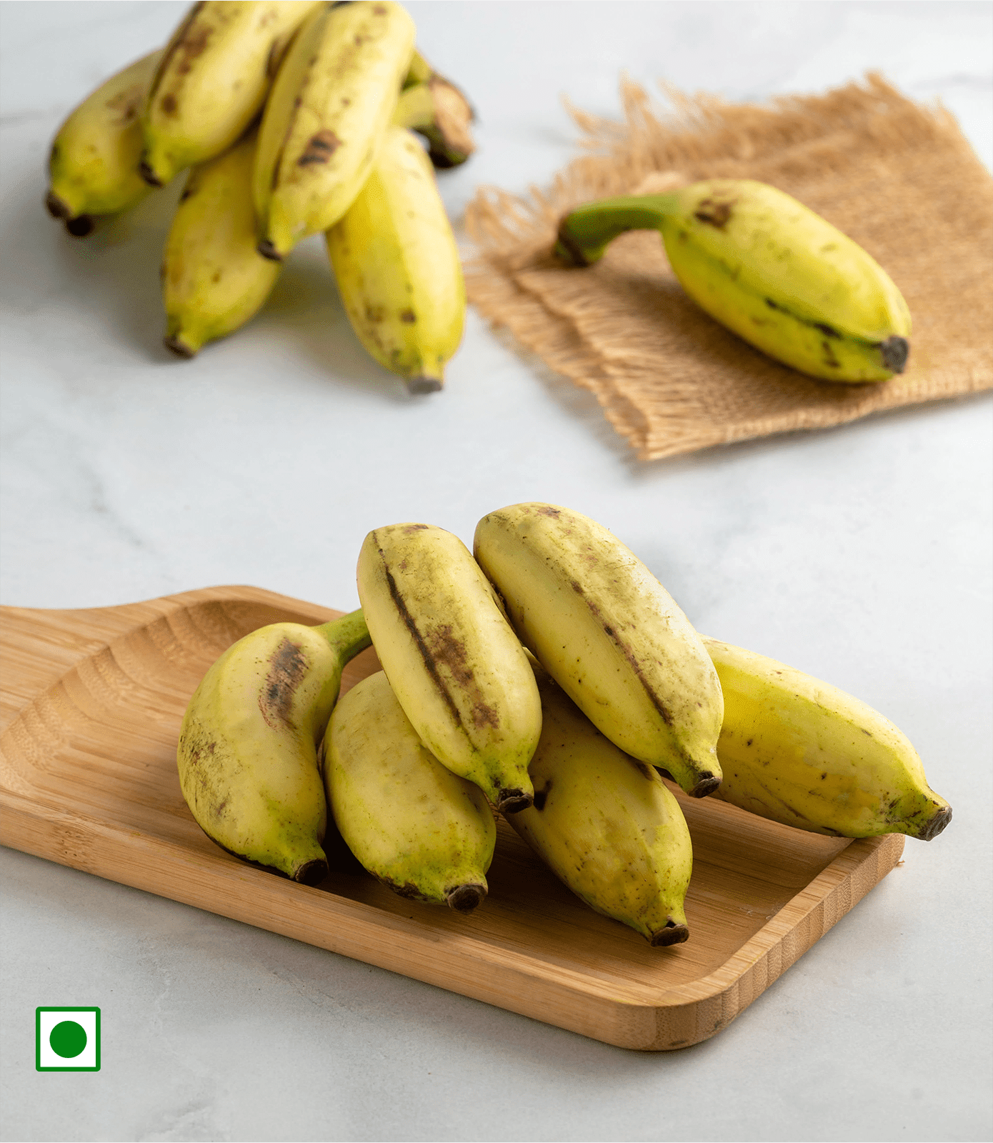 Buy Poovan Banana (Baalehannu) 500 g Online At Rs. 45 | Swiggy Instamart