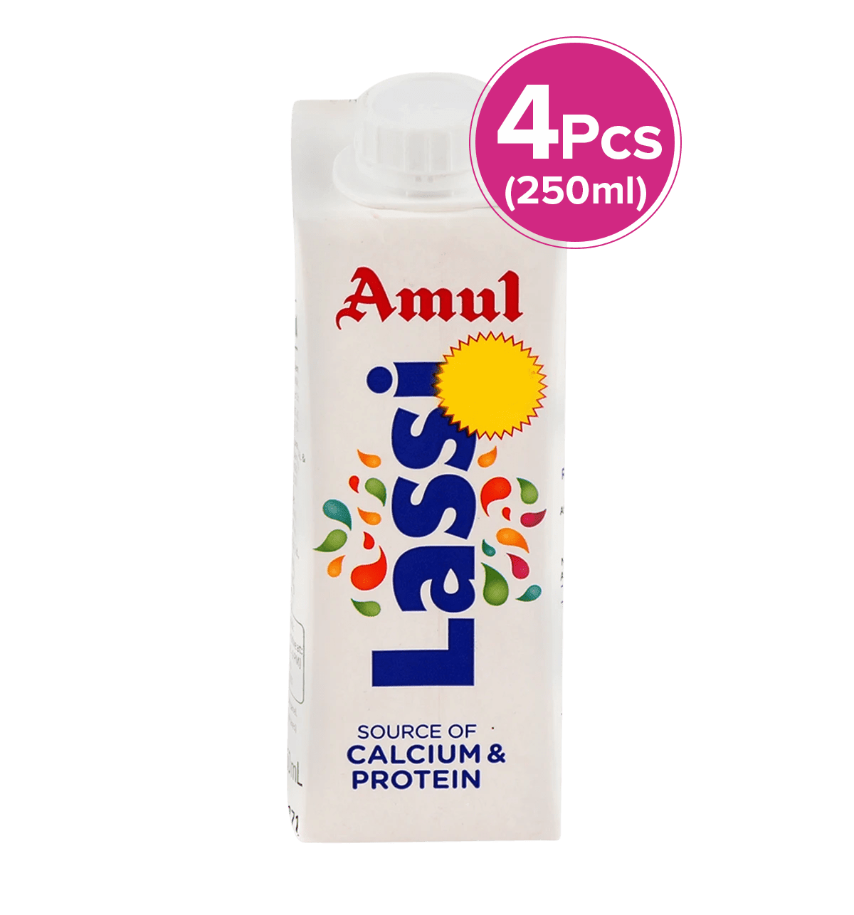 Buy Amul Amul Rose Flavoured Lassi 250 ml Online At Rs. 100 | Instant ...