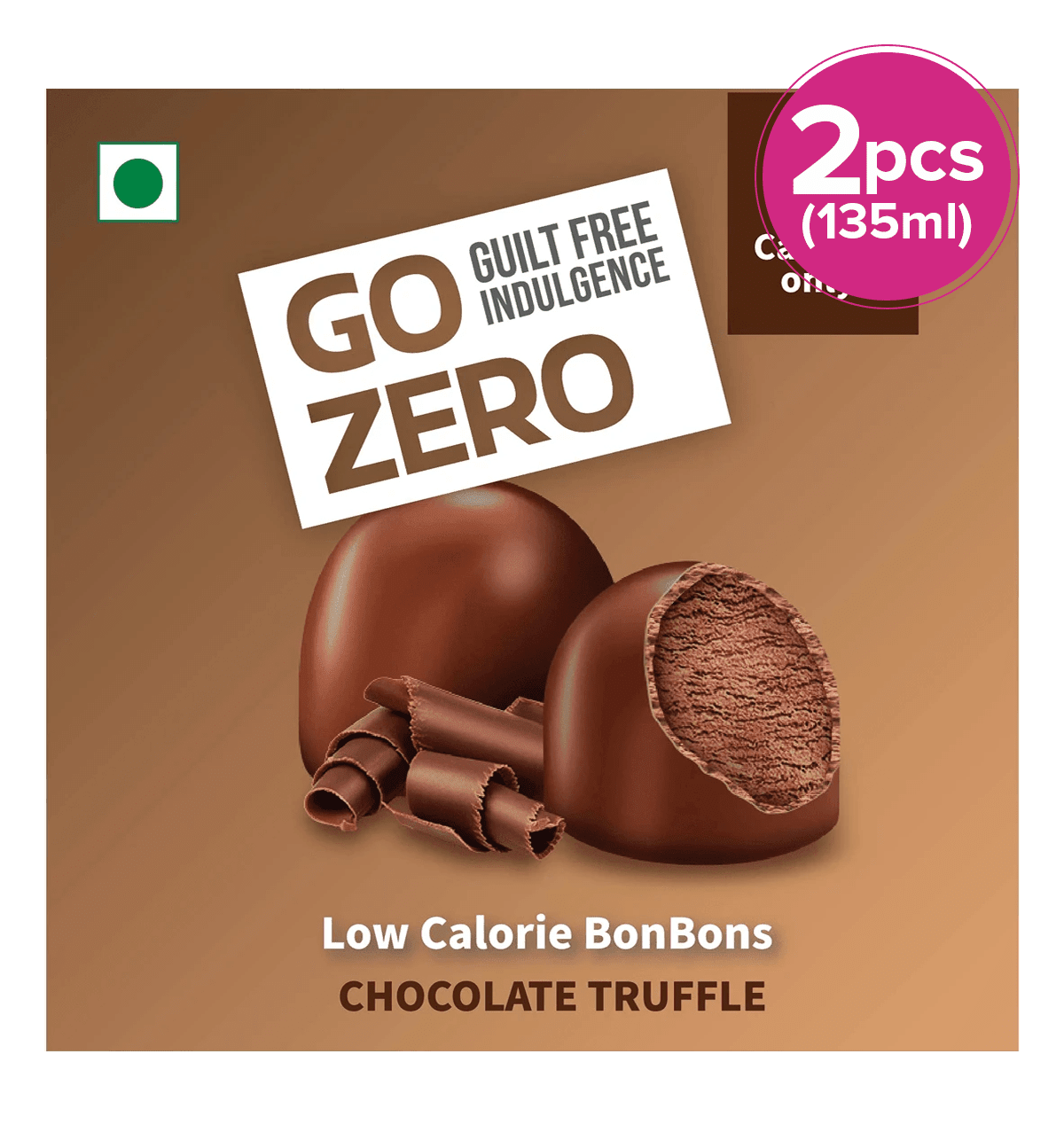 Buy Go Zero Go Zero Chocolate Truffle Low Calorie Ice Cream Bonbons 2 ...