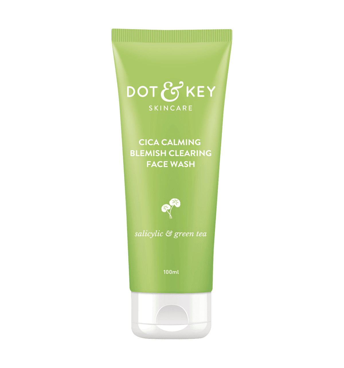 Buy Dot & Key Dot & Key Cica Calming Face Wash Salicylic & Green Tea ...