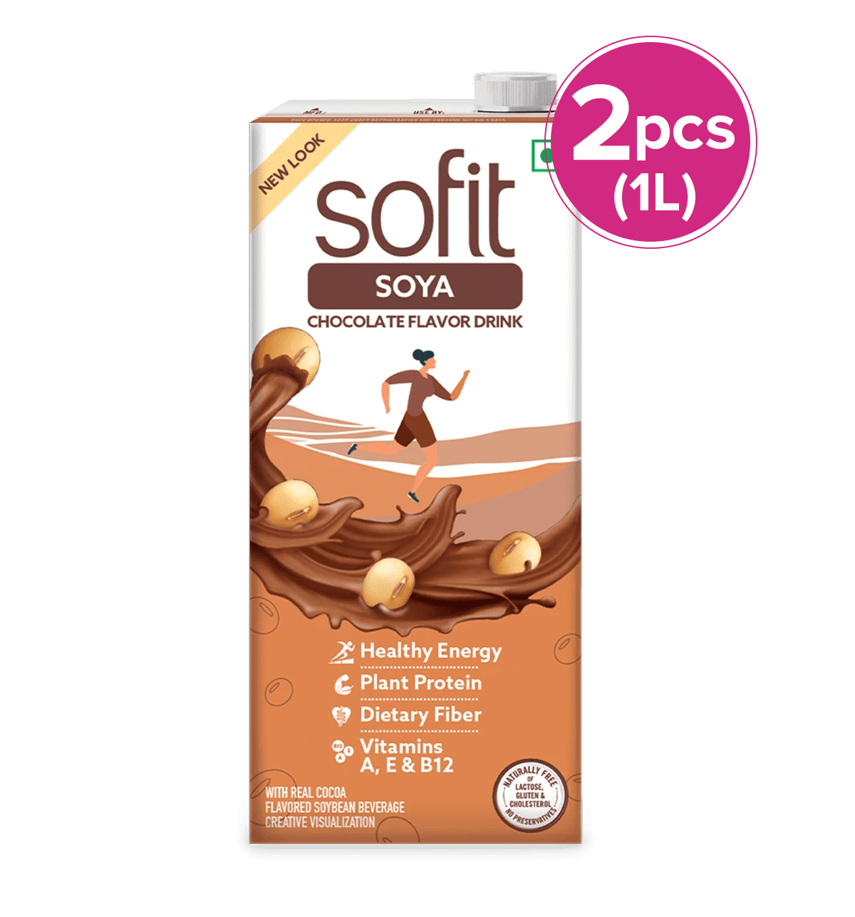 Buy Sofit Sofit Soya Drink Chocolate 2 pieces Online At Rs. 310 ...