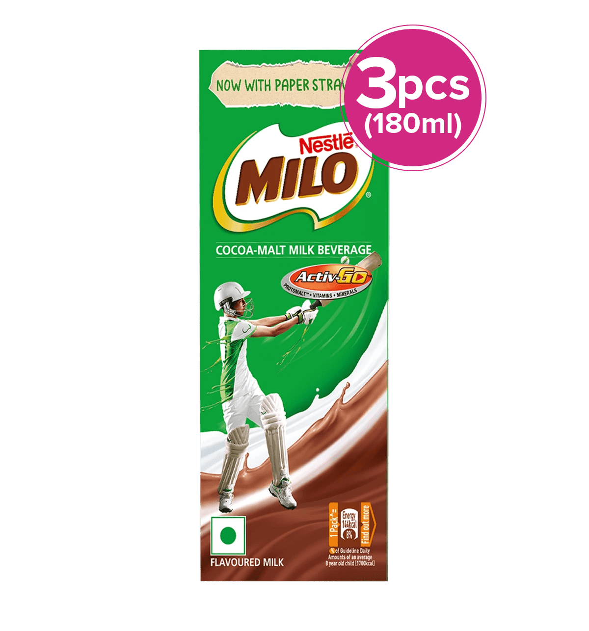 Buy Nestle Milo Nestle Milo Cocoa-Malt Milk Beverage 3 pieces Online At ...