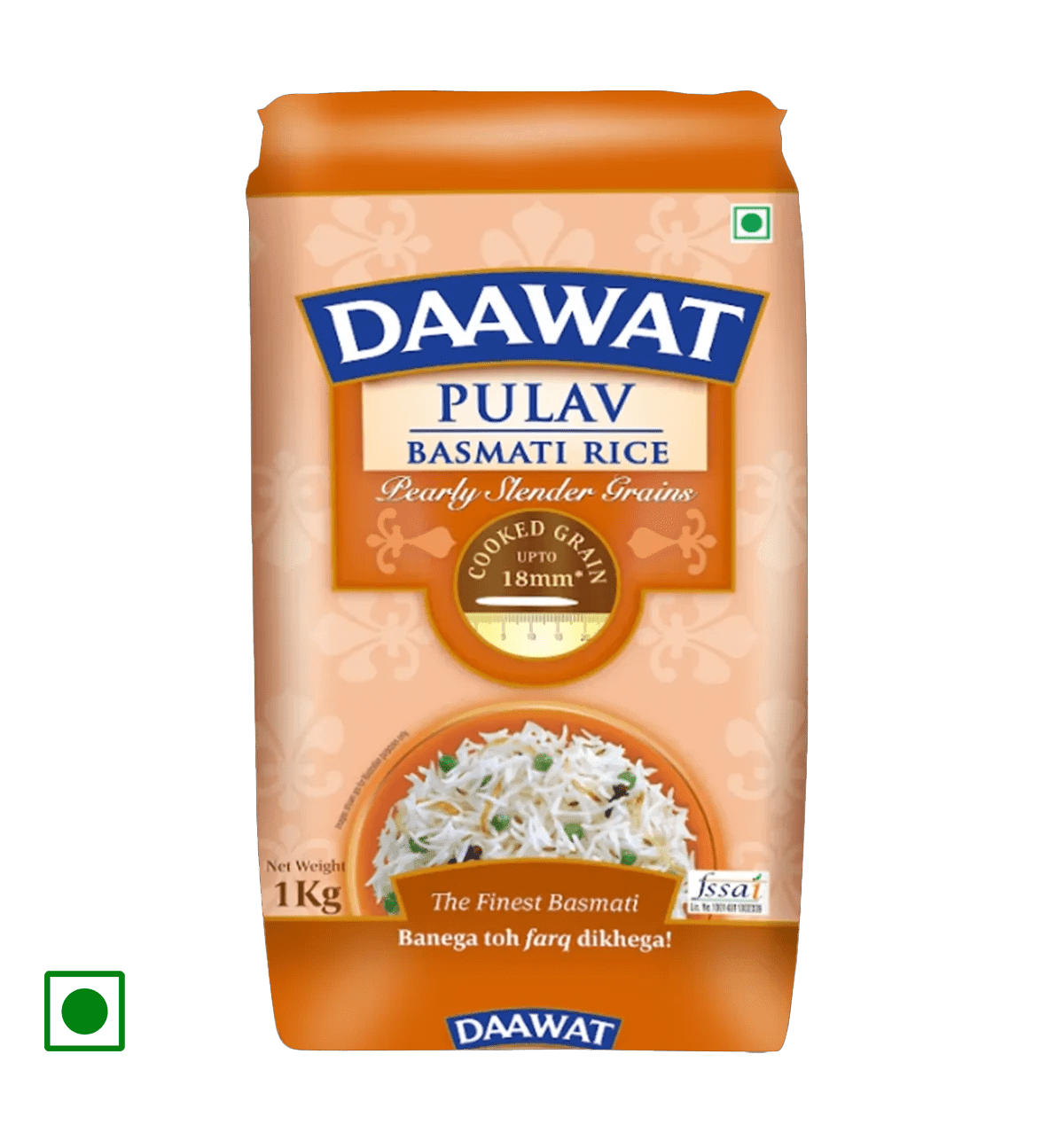 Buy Daawat Daawat Basmati Rice - Pulav 1 kg Online At Rs. 165 | Swiggy ...