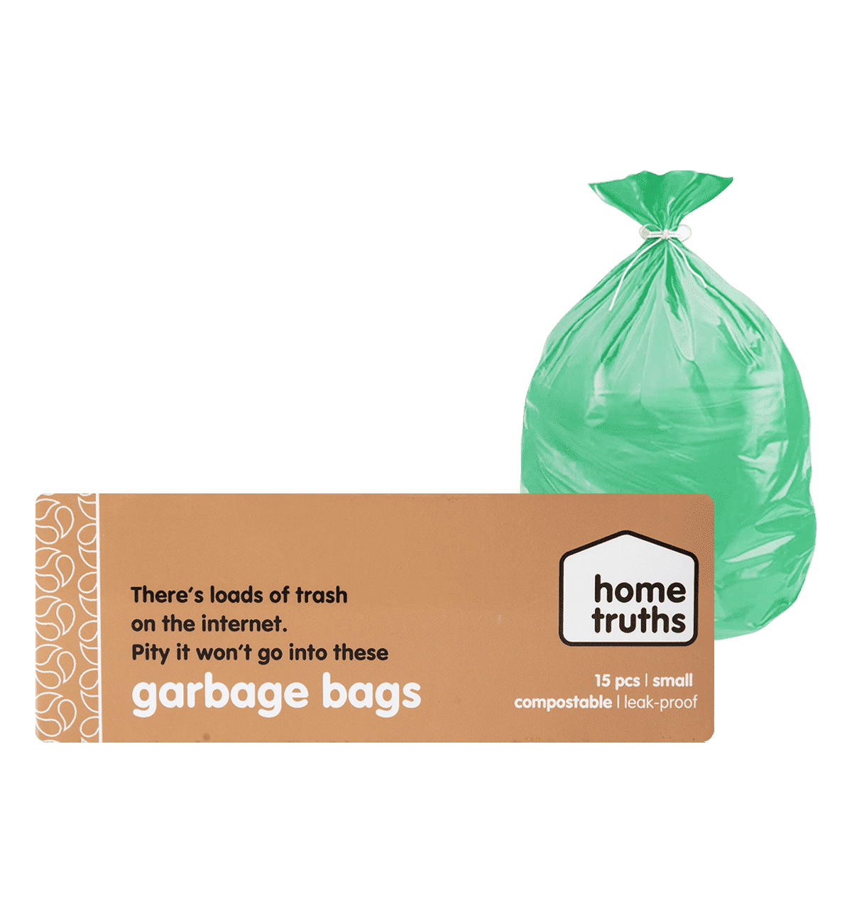 Buy Home Truths Home Truths Compostable Garbage Bags Small 15 Pc Pack ...