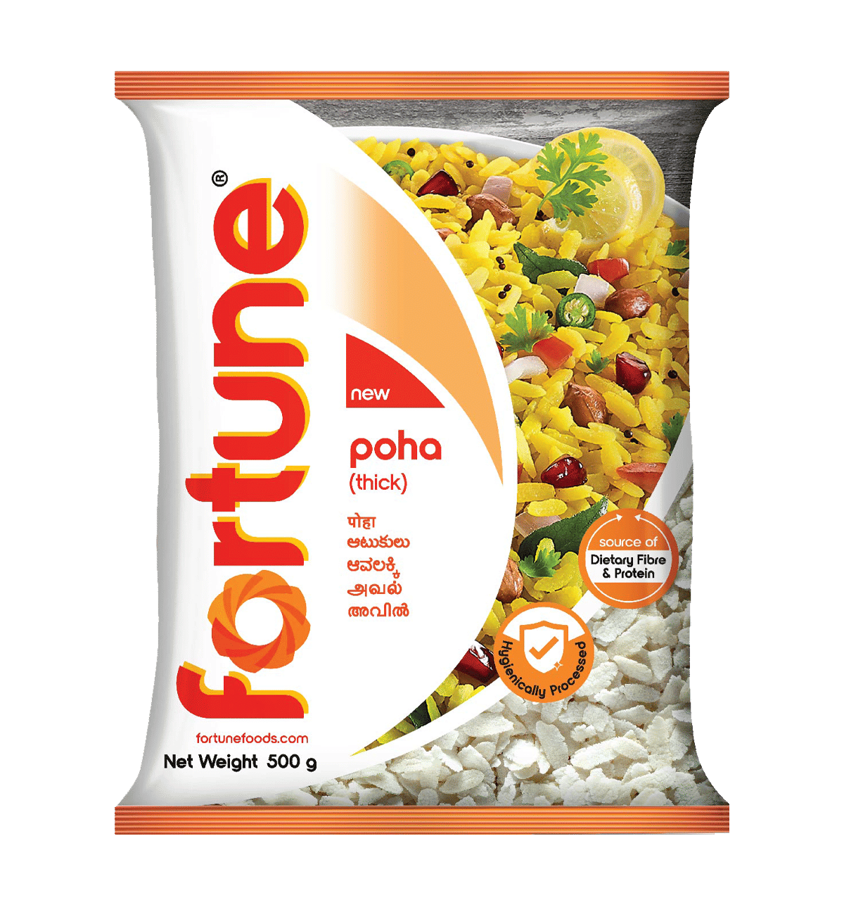 Buy Fortune Fortune Thick Poha Source Of Fibre And Protein 2 pieces ...