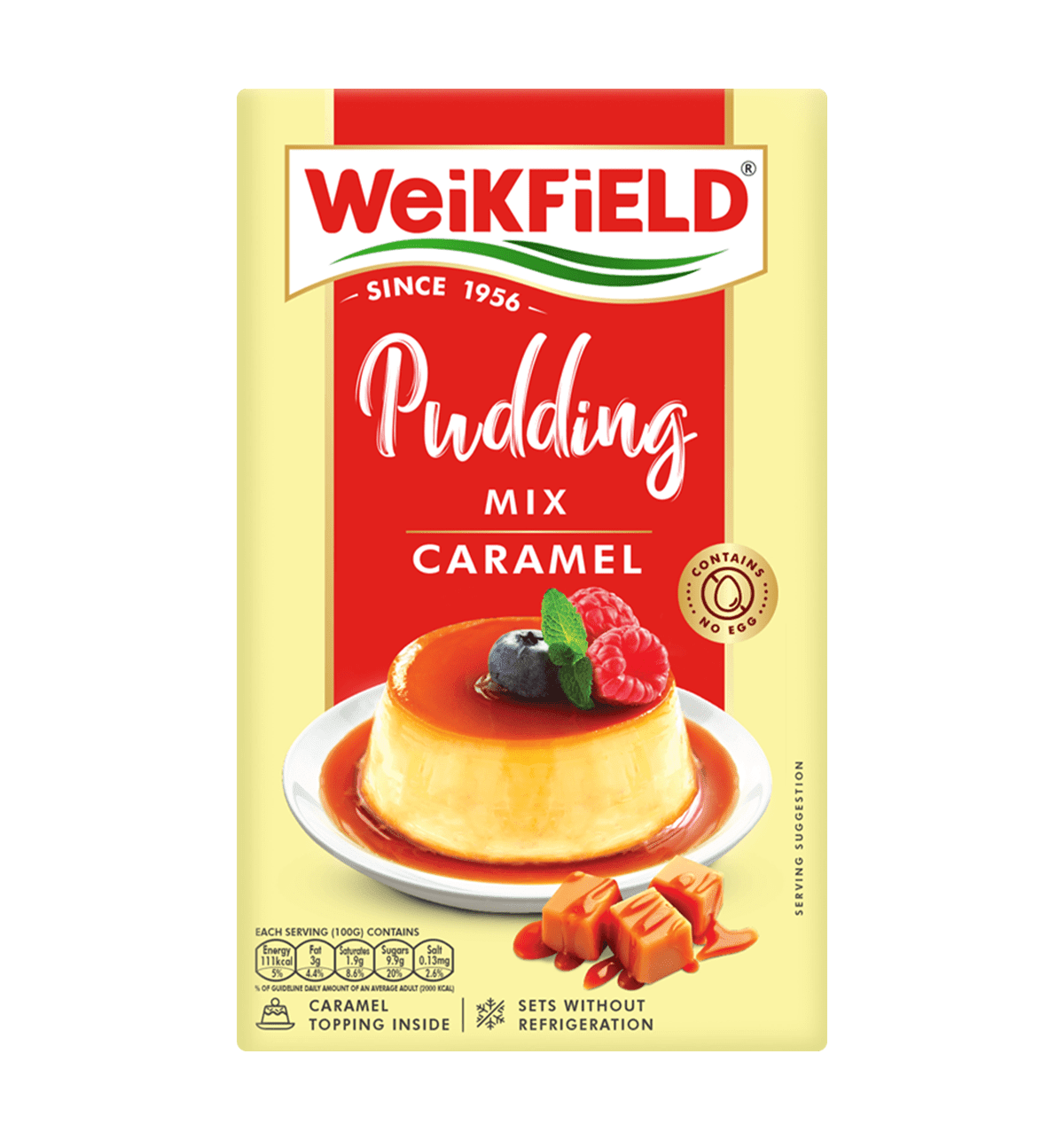 Buy Weikfield Weikfield Caramel Custard Pudding Mix 70 g Online At Rs ...