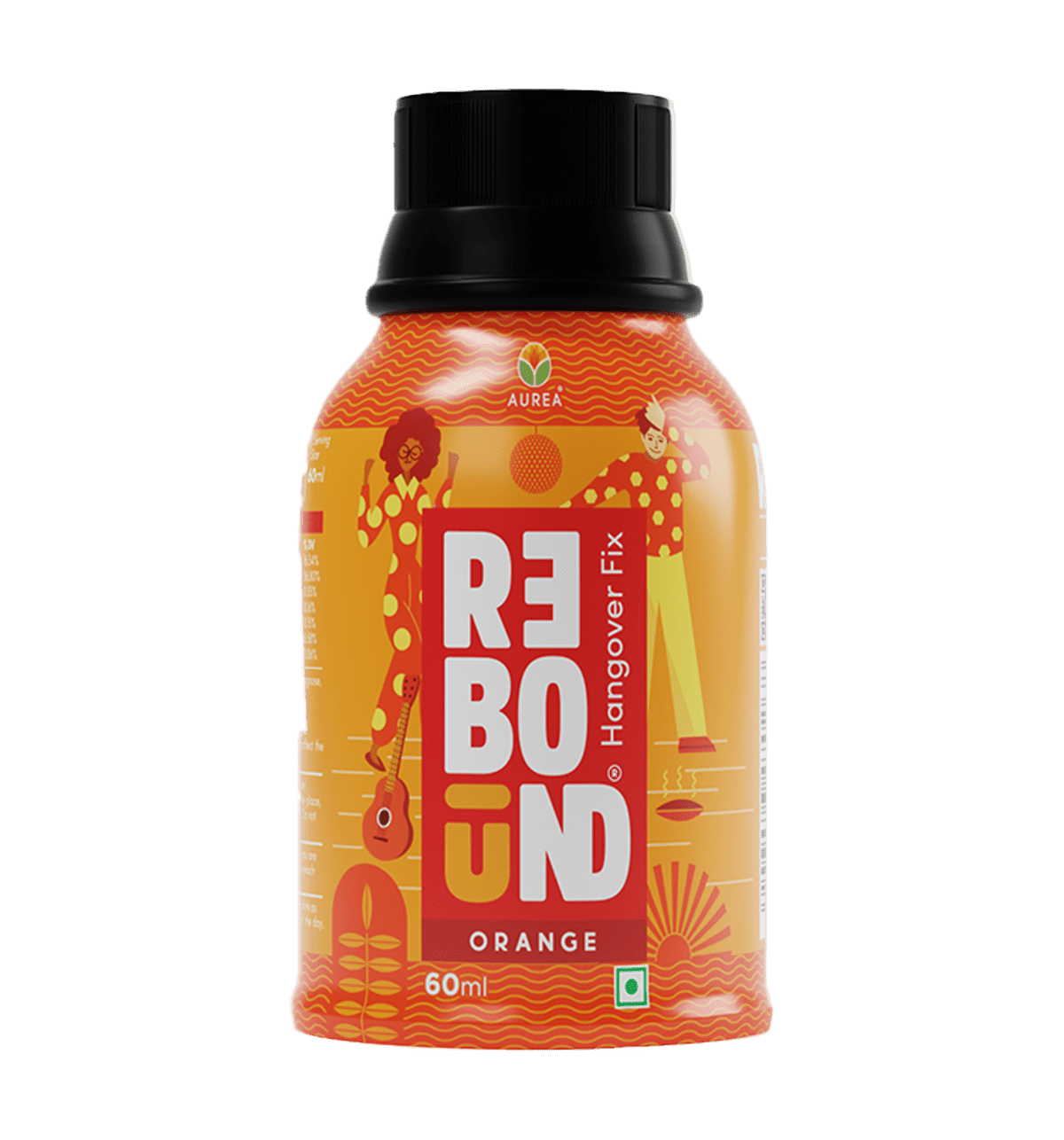 Buy Rebound Rebound Single Orange Bottle 60 ml Online At Rs. 100 ...