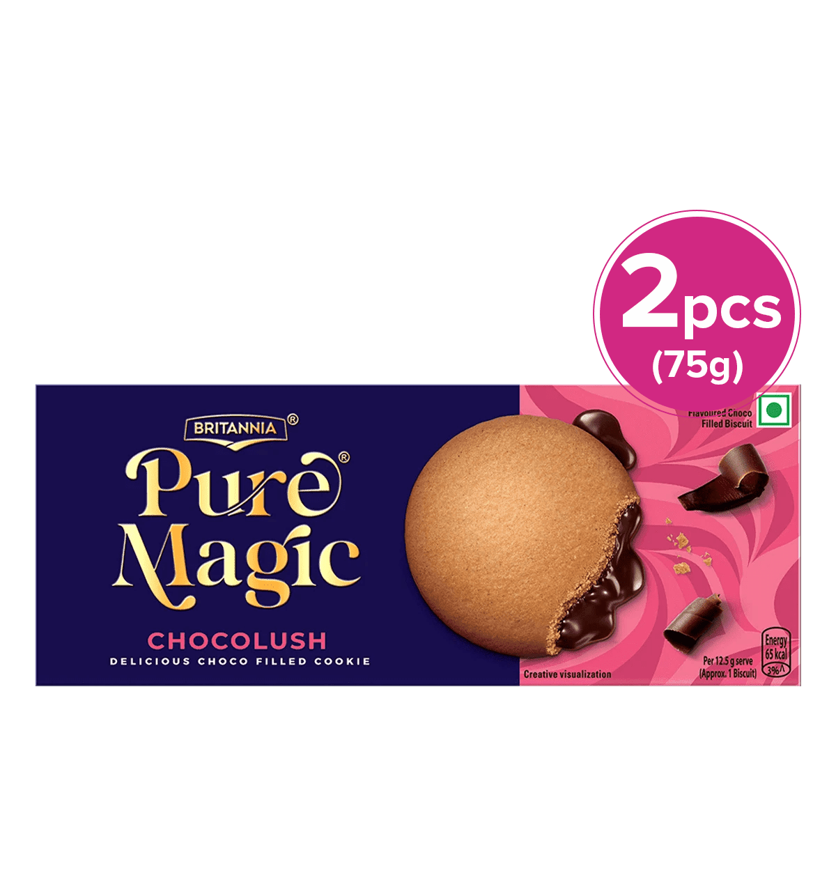 Buy Britannia Britannia Pure Magic Chocolush Delicious Choco Filled ...