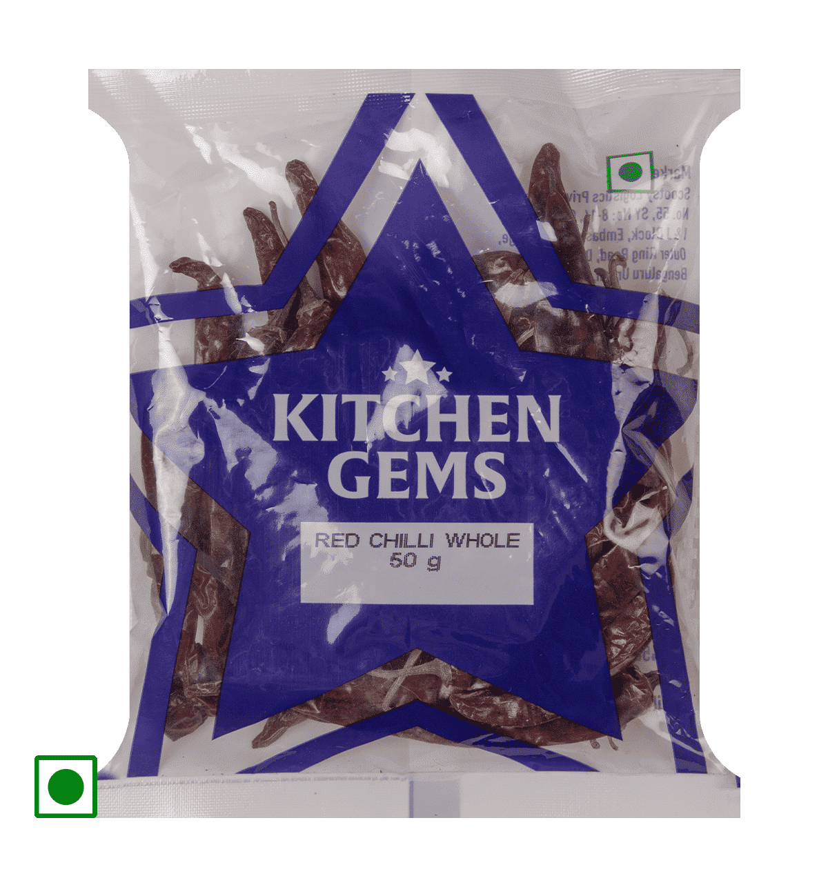 Buy Kitchen Gems Kitchen Gems Red Chilli Whole 50 g Online At Rs. 55 ...