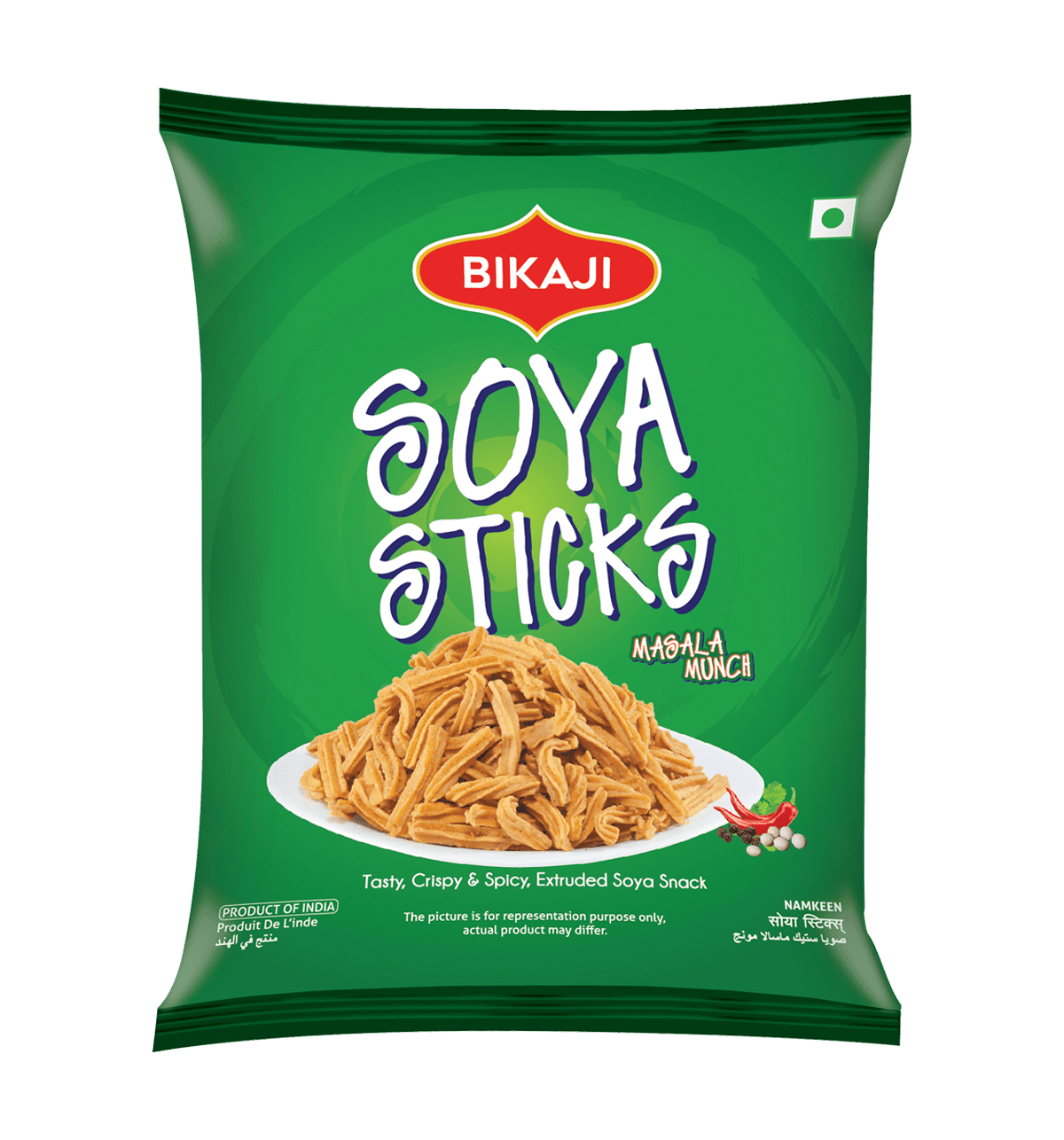 Buy Bikaji Bikaji Soya Sticks 200 g Online At Rs. 80 | Instant Delivery